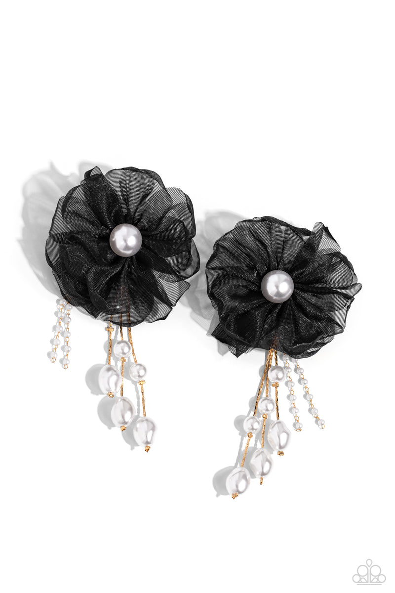 Paparazzi Accessories: Dripping In Decadence - Gold Pearl Earrings ...