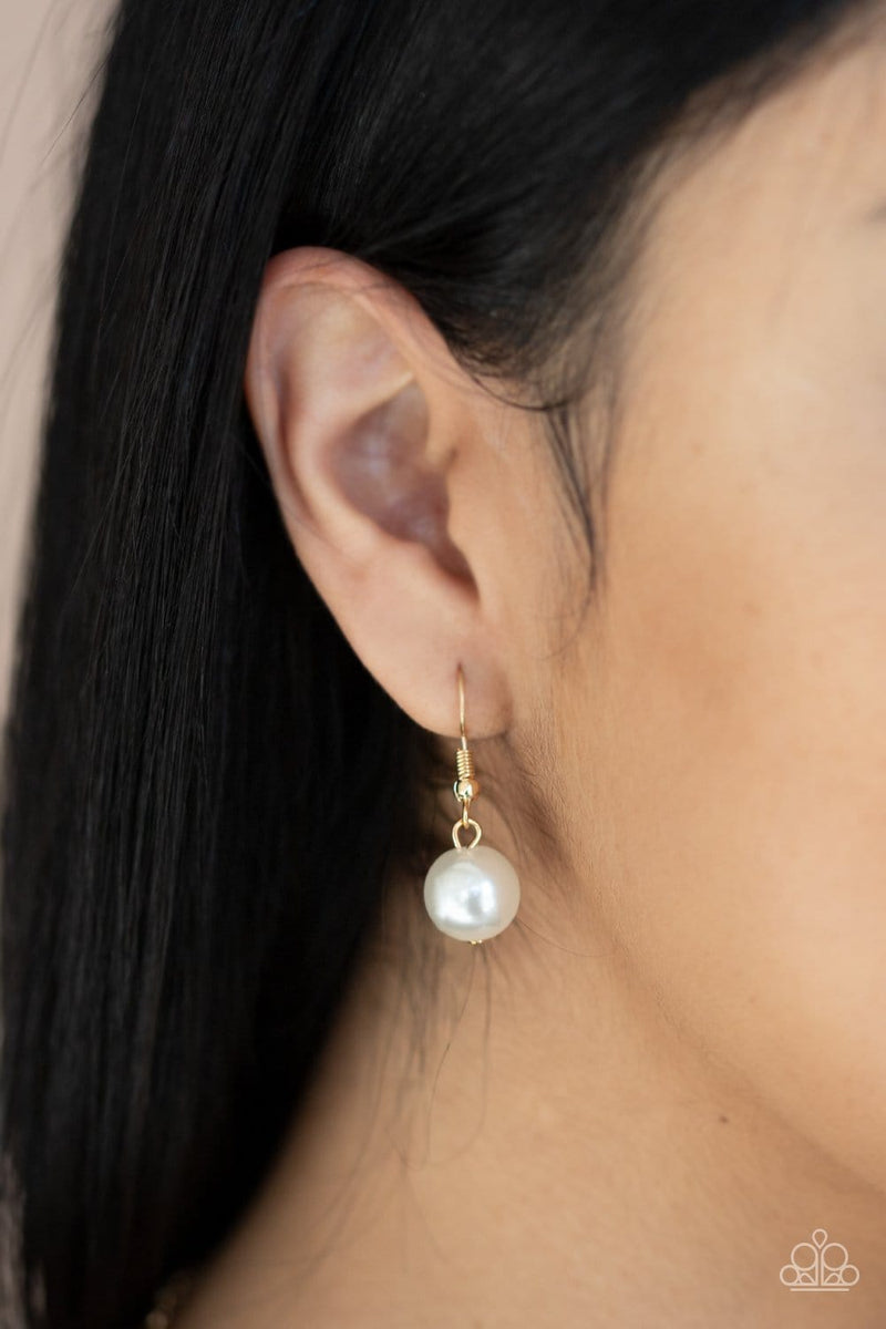 Paparazzi Accessories: Prized Pearls - Gold Pearl Necklace – Jewels N ...